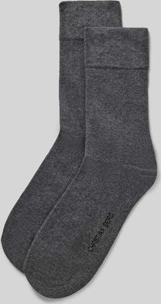 Christian Berg Socken mit elastischen B&uuml;ndchen im 2er-Pack
