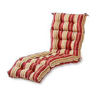 Greendale Home Fashions AZ4804-ROMASTRIPE Sitzkissen f&uuml;r Chaiselonge, toskanische Streifen, 183 x 56 cm, 1 St&uuml;ck