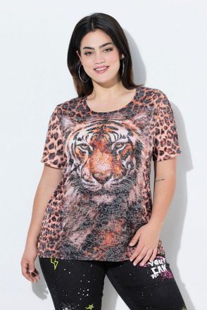 Angel Of Style T-Shirt T-Shirt Komfort Fit Tiger-Motiv