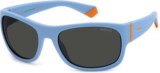 Polaroid Azure Grau Polarisierte Sonnenbrille - - Accessories - unisex - Blau - 54 MM