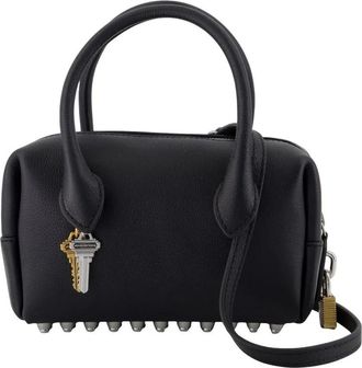 Alexander Wang Alexander Wang Hobo Bags - Roux Small Top Handle Bag - Leather - Black - Gr. unisize - in Schwarz - f&uuml;r Damen