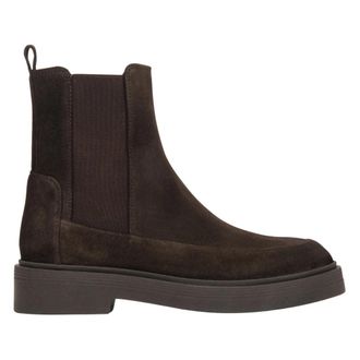 Estro & Luminara Chelsea Boots mit hohem Schaft - - Shoes - Damen - Braun - 37 EU