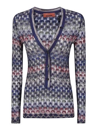 Missoni Pull Col Rond - Multicolore