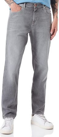 Replay Herren Jeans Sandot Tapered-Fit, Forest Grey Delavè 222 (Grau), 31W / 32L