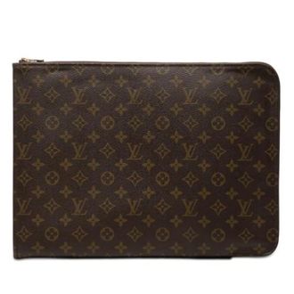 Louis Vuitton Pre-owned Zip Around Clutch - Femme - Pre-owned - Brun - Taille: ONE Size