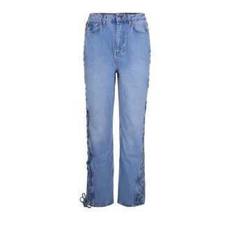Rotate Rotate Birger Christensen, Damen, Jeans, Blau, W27Gr&ouml;&szlig;e