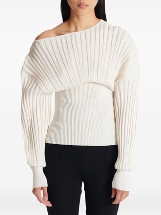Balmain pull à manches longues - Blanc