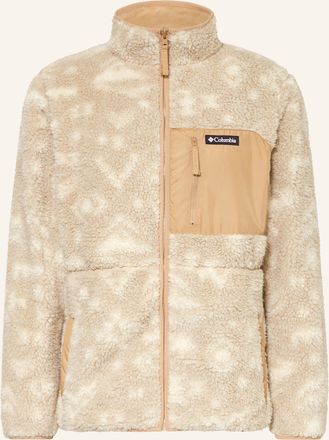 Columbia Fleecejacke Winter Pass Zum Wenden beige
