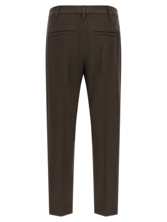 Brunello Cucinelli Monile Trousers - Brown