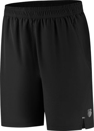 K-Swiss Herren Hypercourt 7 Inch Shorts 3 - Schwarz | Performance Tennis-/Padelshorts