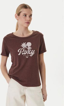 Roxy T-Shirt Oceanwave ERJZT06096 Beige Loose Fit