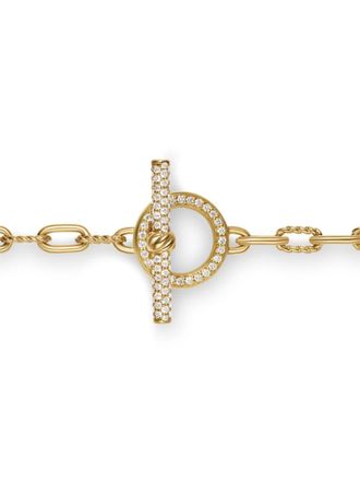 David Yurman collier DY Madison en or 18ct pav&eacute; de diamants (3 mm)