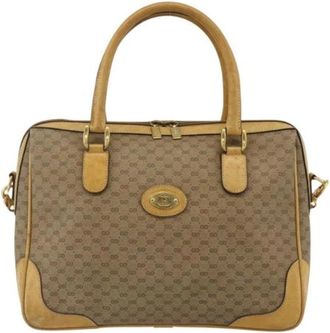 Gucci Sac bandouli&egrave;re vintage Pre-owned - Femme - Pre-owned - Beige - Taille: ONE Size