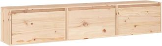 vidaXL TV-Schr&auml;nke 3 Stk. Massivholz Kiefer Vidaxl