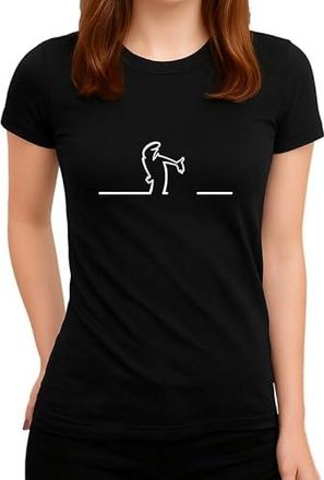 Generic Balum La Linea T-shirt en coton de qualit&eacute; sup&eacute;rieure, design streetwear, design moderne, coupe d&eacute;contract&eacute;e, mode basique 9, S