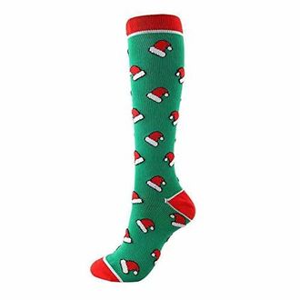 Generic Chaussettes hautes de No&euml;l imprim&eacute;es pour mollet, C, L