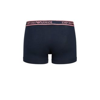Emporio Armani Lot de trois boxers unis en coton m&eacute;lang&eacute;