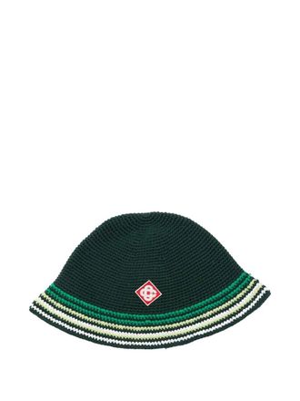 Casablanca Hat Stripe Crochet A. Pf26.Hat.120.01 Green