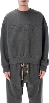 Fear of God Homme, Sweatshirts et sweats &agrave; capuche, Gris, Taille: S Classic Crewneck SweaT-shirt
