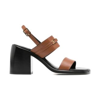 Sergio Rossi Femme, Chaussures, Brun, Taille: 39 EU Sandales Sergio Rossi