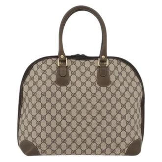 Gucci Sac &agrave; main en cuir pr&eacute;-poss&eacute;d&eacute; - Femme - Pre-owned - Beige - Taille: ONE Size