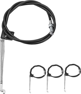 Angoily 4 Stück Aluminiumlegierung Zugseil Sofa Recliner Universeller Federzug Ersatzgriff mit Kabel Langlebiger Möbelbeschlag für Komfortable Entriegelung Zu