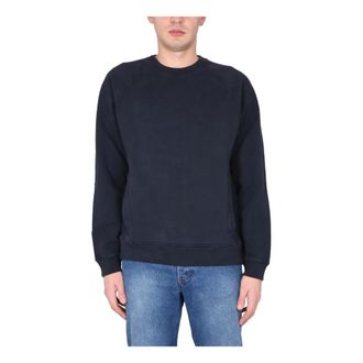 Ten c Felpa Girocollo Chiusa - - Knitwear - Herren - Blau - S