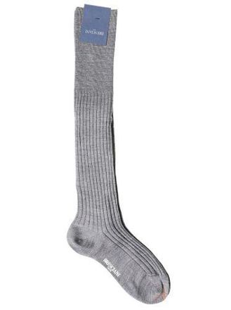 Bresciani Bresciani | Long Ribbed Socks In Wool - XL