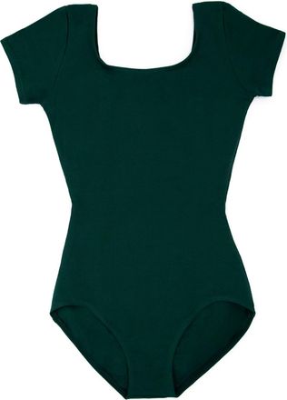 Capezio Womens Classic Damentrikot kurz&auml;rmlig, J&auml;ger, M