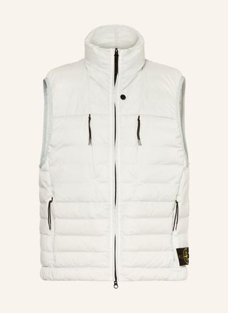 Stone Island Daunenweste blau