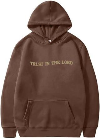 Generic Sweat a Capuche Homme Sweatshirt Hooded Sweats &agrave; Capuche Homme Oversize pour lHiver, Tr&egrave;s &Eacute;pais avec Cordon de Serrage et Style Personnalis&eacute;