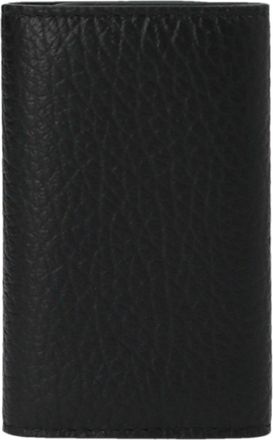 Maison Margiela Stitching Key Case - Black