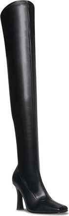 Steve Madden Femme, Chaussures, Noir, Taille: 35 1/2 EU Bottes au-dessus du genou