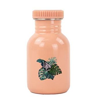 Yoko Design Wasserflasche, einwandig, 350 ml, Motiv Zebramuster