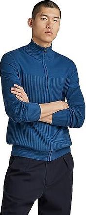 G-Star G-Star Homme 3D Biker zip thru knit, Multicolore (ballpen blue/rank blue D23523-C259-G157), L