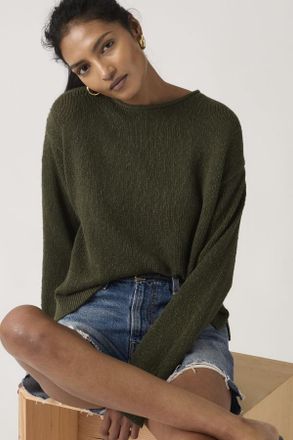 Levi's Laetitia Boucl&eacute;-Pullover - Damen - Gr&uuml;n / Gr&uuml;n
