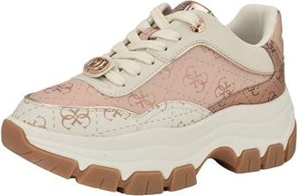 Guess Femme Berrett Basket, Logo Rose Clair Multi 680, 41 EU