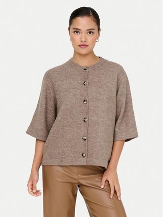Only Strickjacke Camilla 15348772 Braun Regular Fit