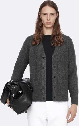 AllSaints Wulf gilet en gris charbon