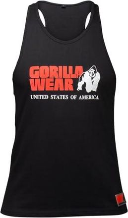 Gorilla Wear Homme Débardeur de Fitness Classique T shirt, Noir, XL EU