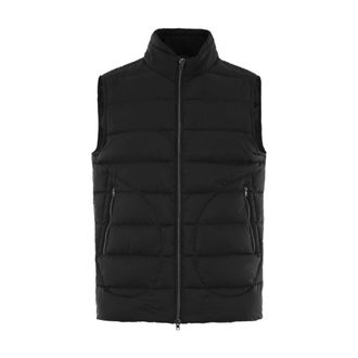 Herno Homme, Vestes, Noir, Taille: 4XL Il Gilet Down-Filled Waistcoat