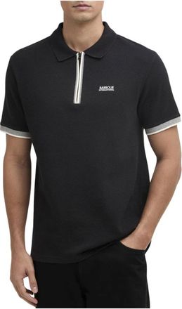 Barbour Homme, Tops, Noir, Taille: S Polo Swinford