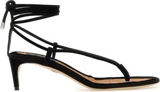Dsquared2 Femme, Chaussures, Noir, Taille: 37 EU Twin Thong Sandales