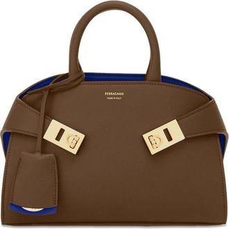 Ferragamo Femme, Sacs, Brun, Taille: ONE Size Hug Mini Bag