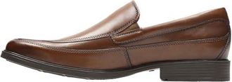 Clarks Homme Tilden Free Mocassins, Dark Tan Lea, 44.5 EU