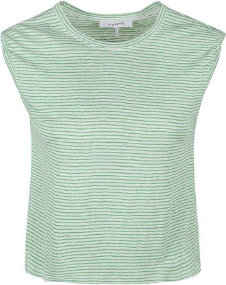 Frame Denim T-Shirt - Weiß