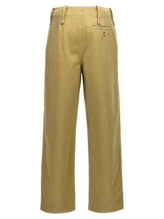 Burberry Mens Beige Cotton Casual Pants