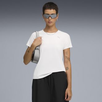 Puma RUN CLOUDSPUN T-Shirt Damen, Kleidung, Wei&Atilde;Y, XXS