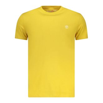 Timberland Homme, Tops, Jaune, Taille: 2XL T-shirt &agrave; Manches Courtes