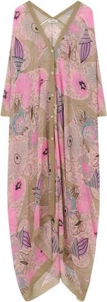 Rodebjer Femme, Robes, Multicolore, Taille: 40/42 FR Caftan Agave en soie